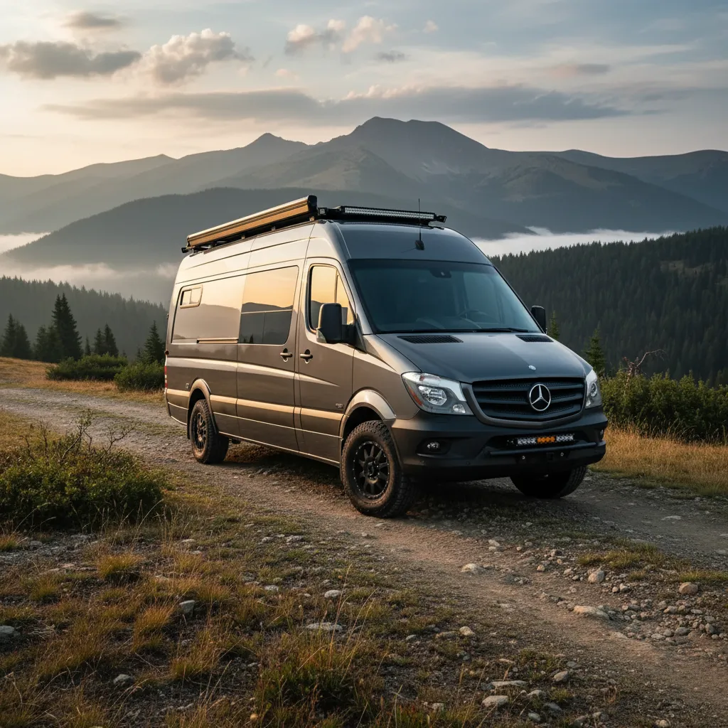 Custom Mercedes Benz Off-Road Sprinter Van: Design & Features | Big Limos