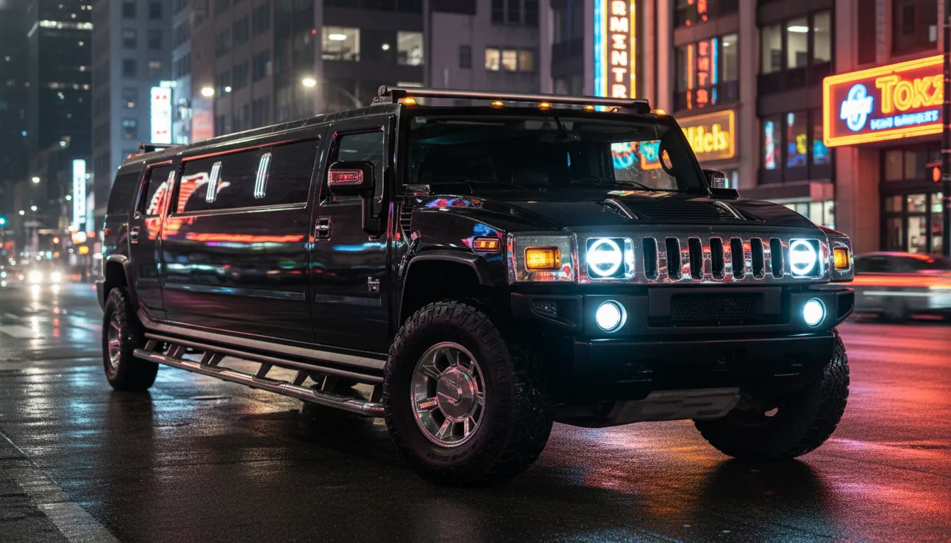 Hummer 6-Door Limousine: Luxury, Features & Customization | Big Limos