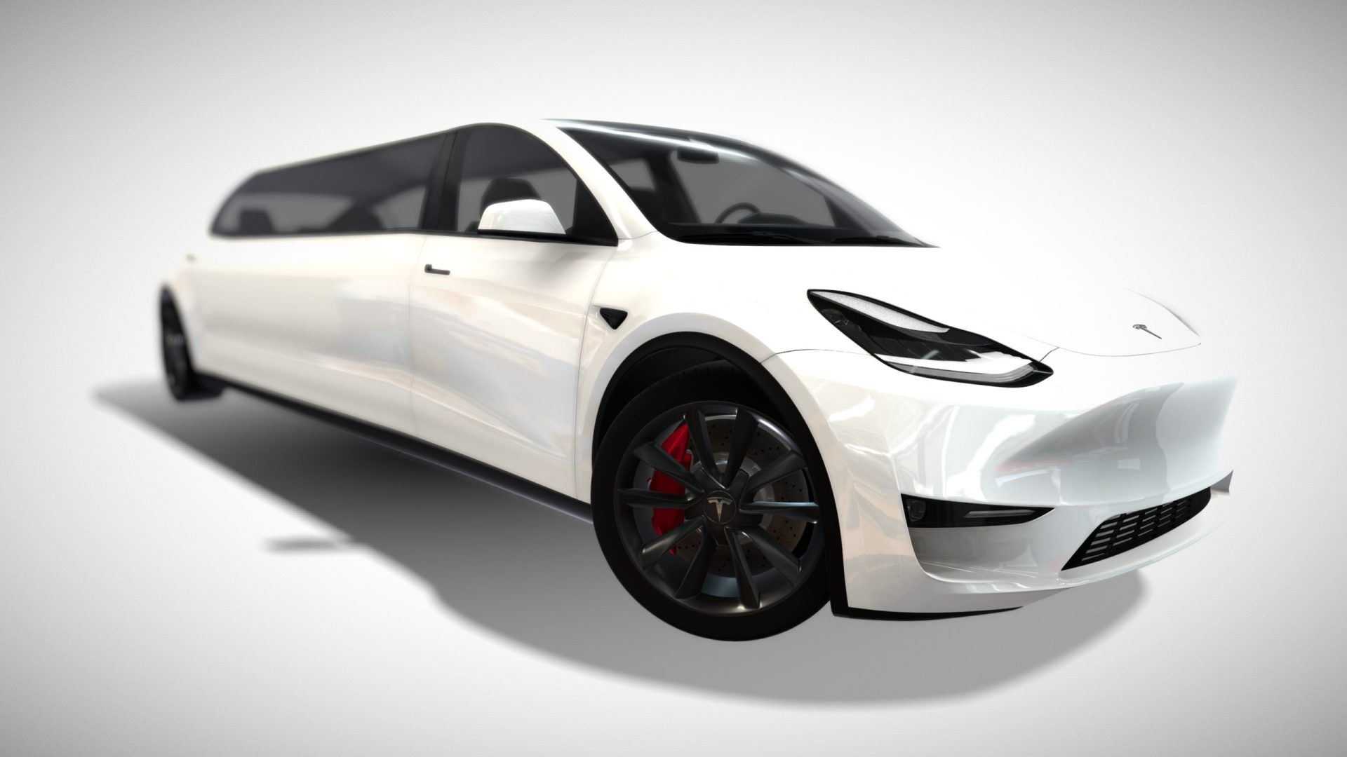 Custom Stretched Tesla Model Y Limousine | Big Limos